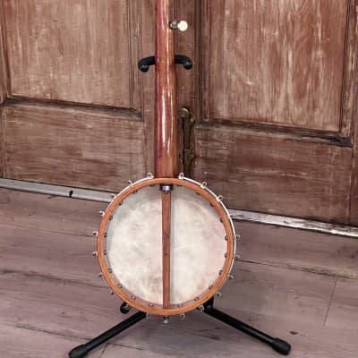 Bob Flesher Custom “Redneck” Open-Back Banjo -Red Oak | Reverb