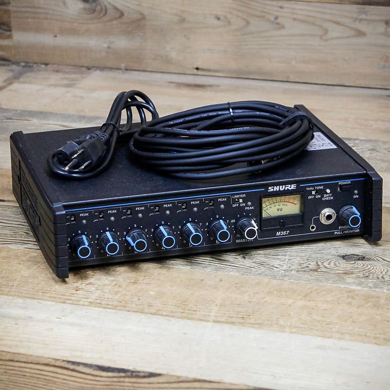 Shure M367 6-Channel Mic Mixer | Reverb