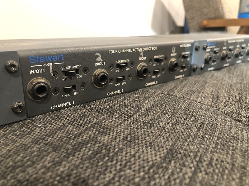 Stewart Audio ADB-4 Four Channel Active Direct Box | Reverb