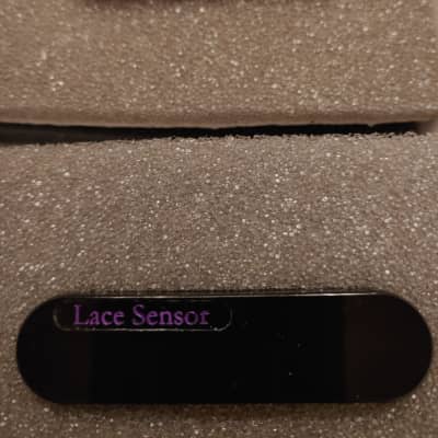 Lace Sensor Custom Telecaster Set, Purple Bridge and Emerald | Reverb