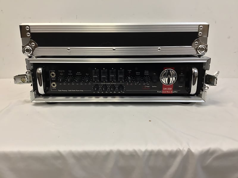 SWR SM-500 Bass Amplifier Head With Road Case | Reverb