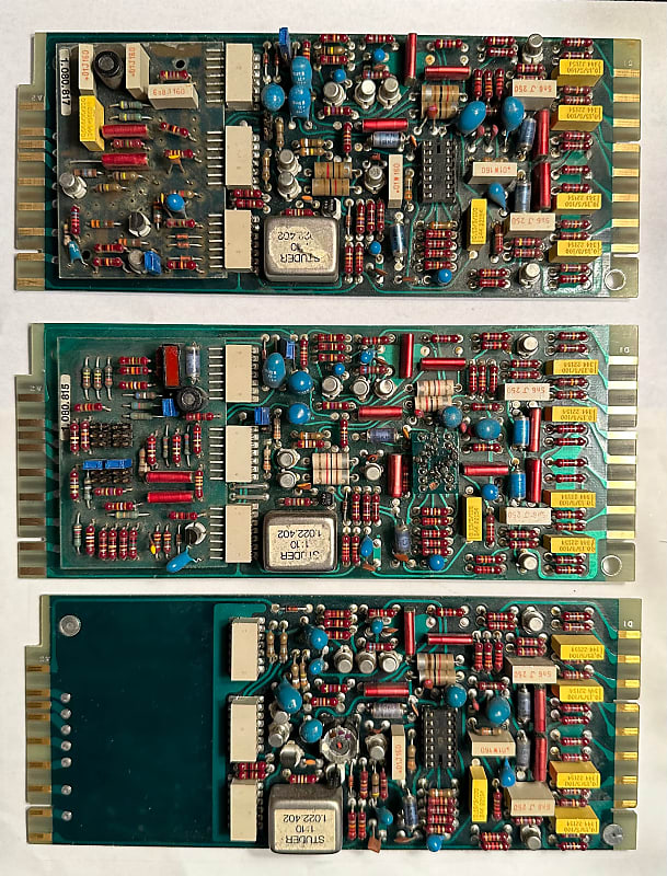 Studer A80 MKII 1.080.804-11 Repro/Sync Card lot of 3 | Reverb
