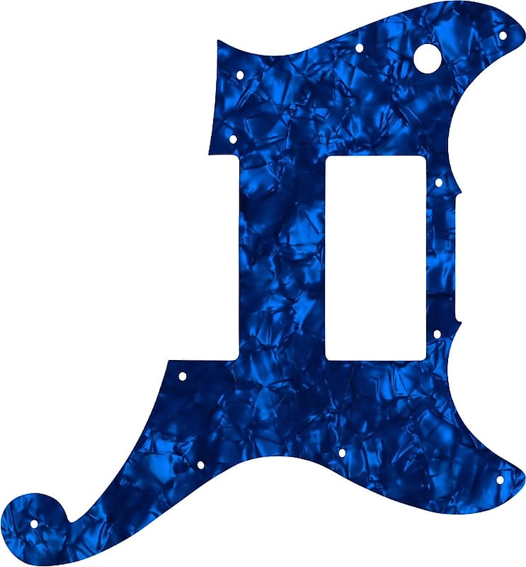 WD Custom Pickguard For Left Hand D'Angelico Deluxe Brighton | Reverb