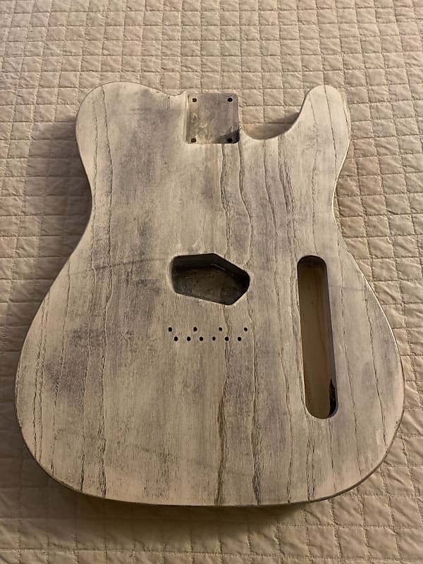 Guitar Mill Telecaster Esquire Ash Body 4 lbs - Stripped | Reverb