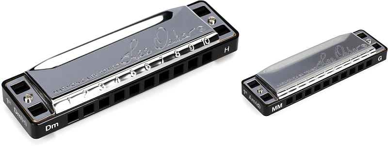 Lee Oskar Harmonic Minor Harmonica - Key of D minor Bundle | Reverb