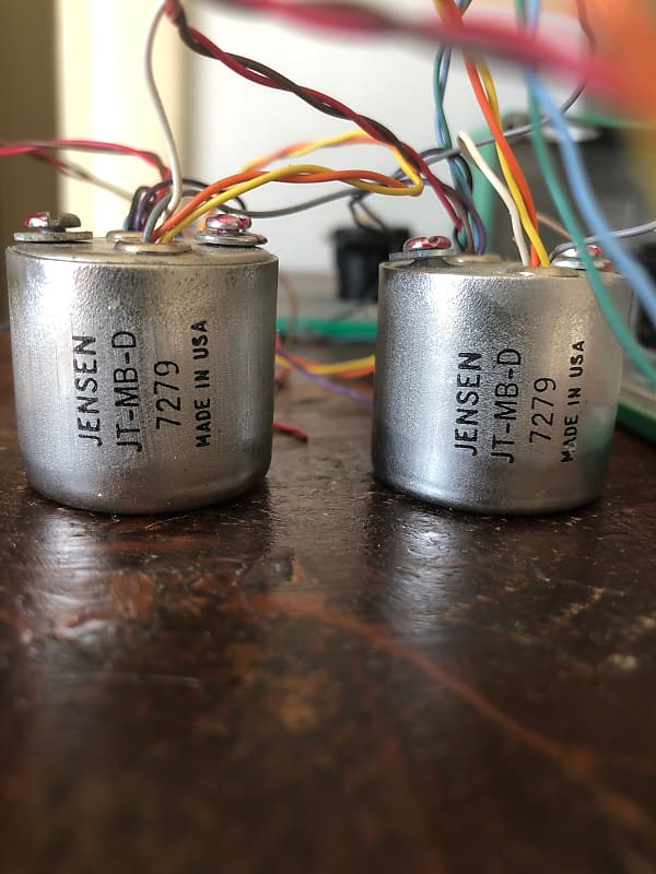 Pair of Jensen JT-MB-D microphone bridging transformers - Mic | Reverb