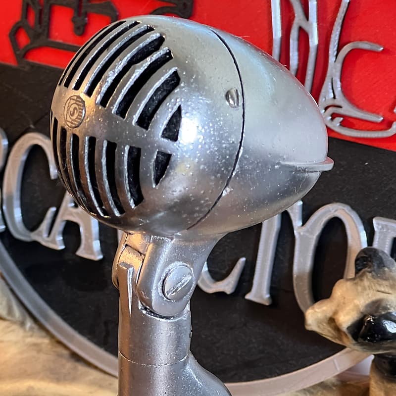 Super Rare Vintage 1939 SHURE 50C Bullet Microphone, working, | Reverb