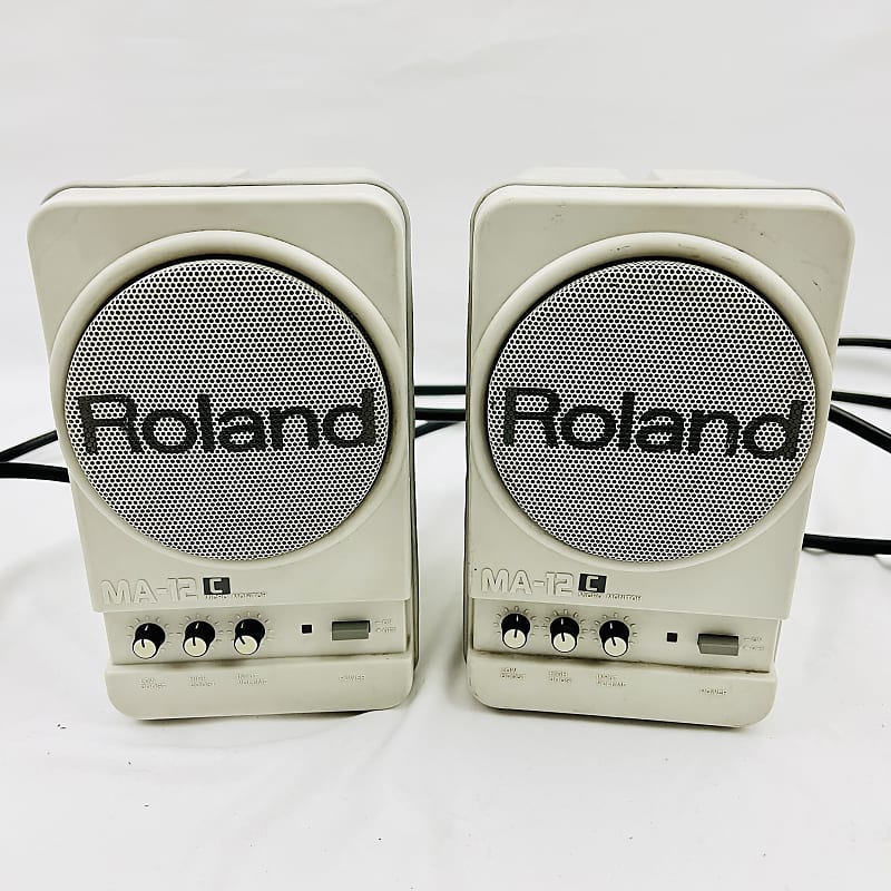 Roland MA-12C Powered Micro Monitor Speakers (Pair) | Reverb