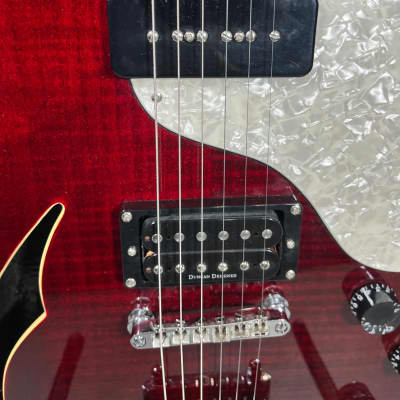 Schecter TSH-1 Diamond Series Semi Hollow Body electric | Reverb