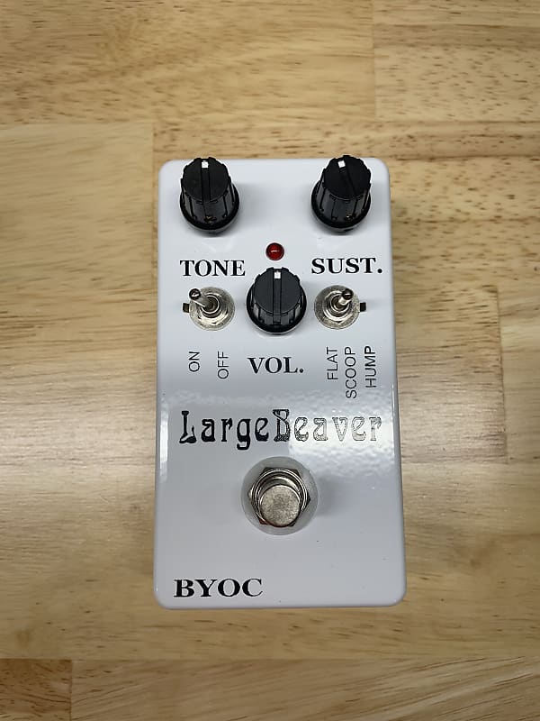 BYOC Large Beaver (Triangle Big Muff) Fuzz Pedal, Pre-Built | Reverb