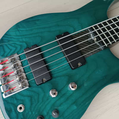 Status Graphite S1 Deluxe, 2004, Teal Muse-Chris | Reverb Australia