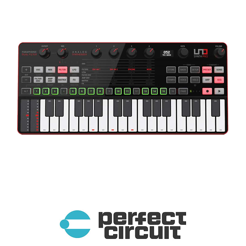 IK Multimedia UNO Synth Pro Paraphonic Analog Synthesizer | Reverb