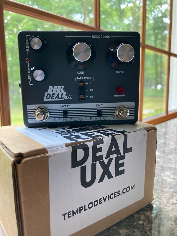 Templo Devices Reel Dealuxe Tape Pre-amp and Vibrato | Reverb