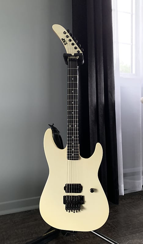 ESP Lynch Kamikaze 1988 Vintage White MX Banana | Reverb Canada