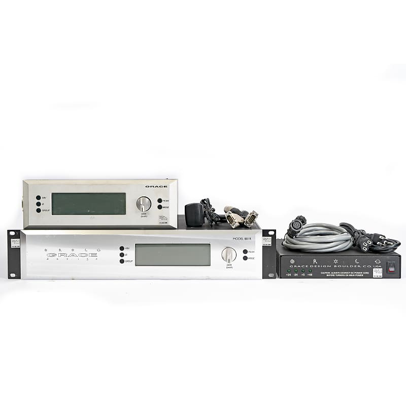 Grace 801R 8-Channel Microphone Preamplifier with Remote & | Reverb