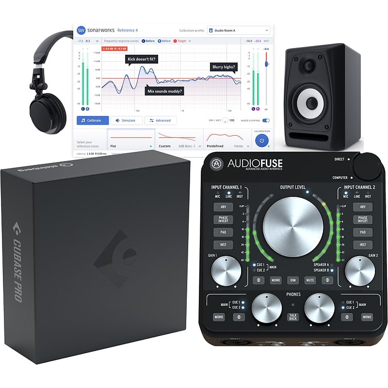 Arturia AudioFuse Rev 2 Bundle with Sonarworks + Cubase Pro | Reverb