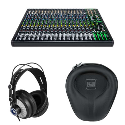 Mackie ProFX22v3 22-Channel Mixer with USB and Effects, | Reverb