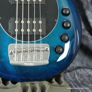 Ernie Ball/Musicman Bongo 5 2014 Neptune Blue | Reverb