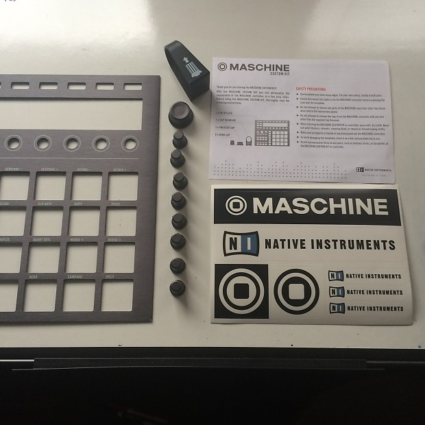 Native Instruments Maschine MK2 Custom Kit faceplate Smoked | Reverb