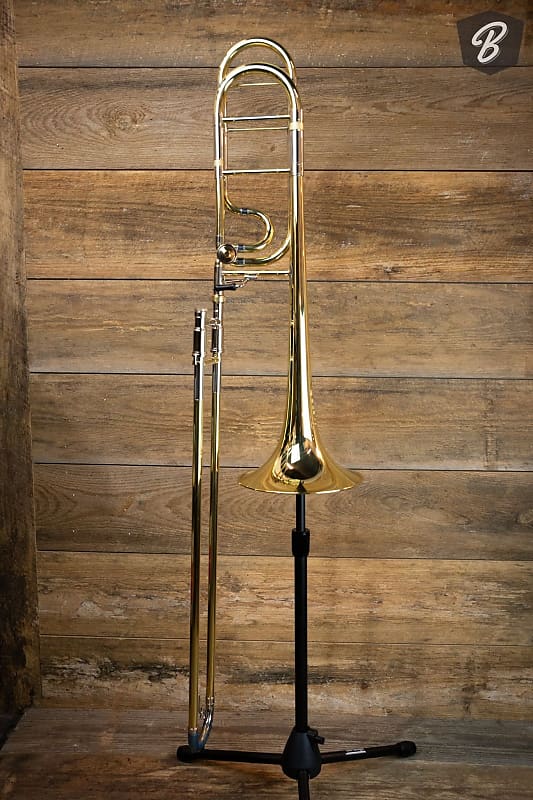 Getzen 1047FN-PC Eterna Novus Tenor Trombone w/Hardshell Case | Reverb