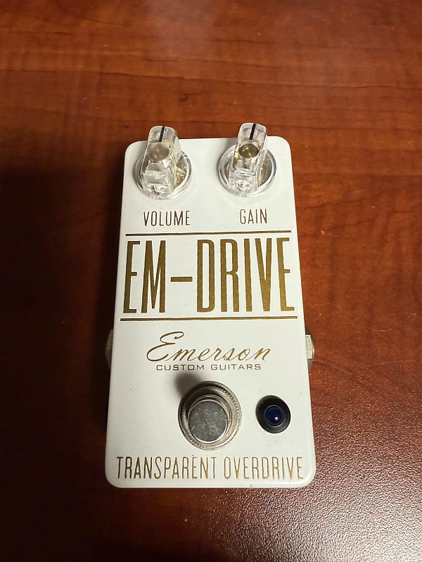Emerson Transparent Overdrive - White | Reverb