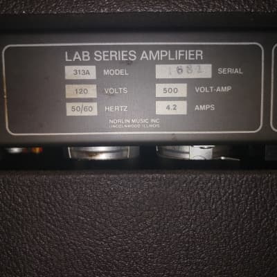 Lab Series Lab L11 Amplifier w 2 313A Cabinets 1970's Black | Reverb