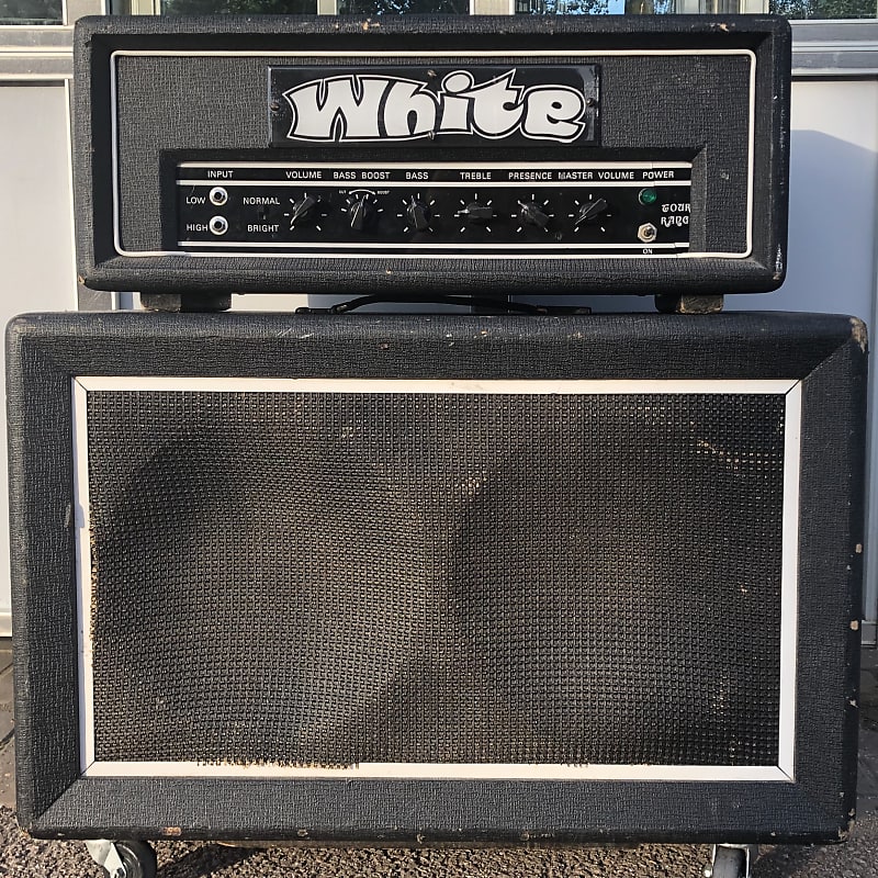 Vintage Matamp White Tour Range GT100 guitar / bass valve | Reverb