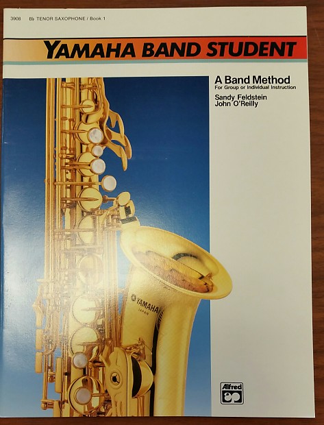Yamaha Band Student, Book 1: Tenor Saxophone (Tenor Sax) | Reverb