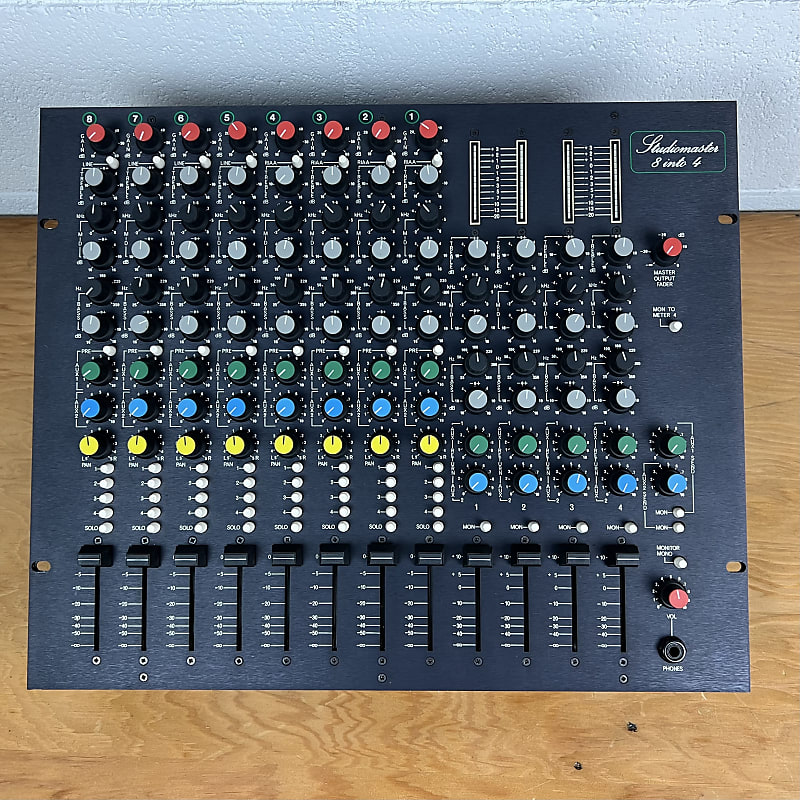 Studiomaster 8 into 4 1979/83 - 16 into 4 vintage mixer | Reverb