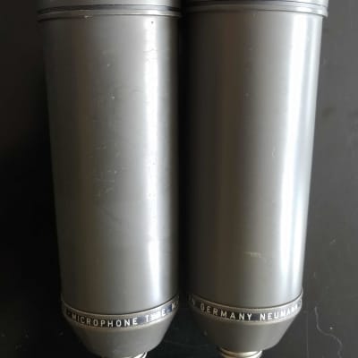 Two Neumann M367/M269 (U67 ORTF)a mythical Vintage microphone | Reverb