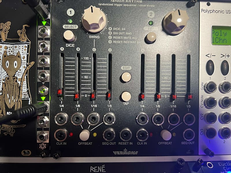 Vermona randomRHYTHM Random-Based Trigger Sequencer 2022 | Reverb