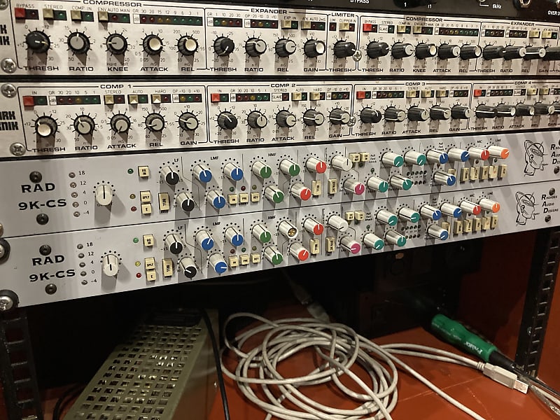 RESERVED! PAIR - SSL channel strip racked - Rad 9k-CS | Reverb