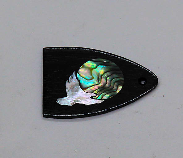 Truss Rod Cover with Eagle & Moon Inlay 02 will fit PRS | Reverb