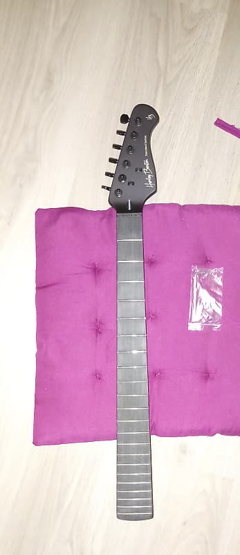 Neck Harley Benton JA-20 HH (scale 25.5) 2021-2023 - Noir Mat | Reverb
