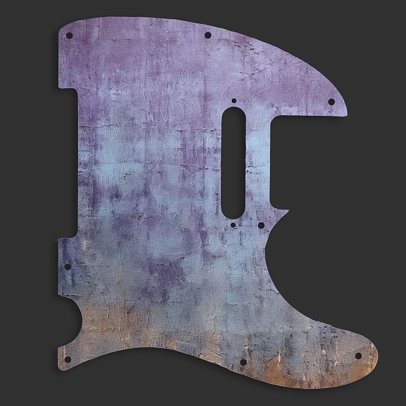 Custom Telecaster pickguard 8 mounting hole 3 Ply(W/B/W) - | Reverb UK