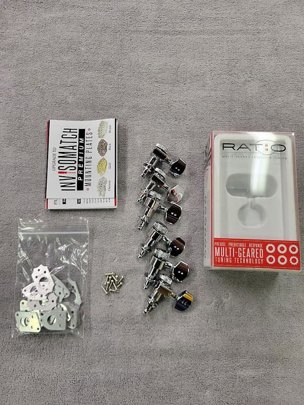 Graph Tech PRL-8311-CO 3+3 Ratio Electric Locking Tuners 2024 | Reverb