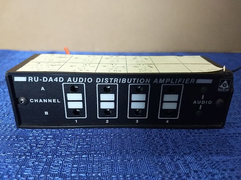 RDL RU-DA4D Audio Distribution Amplifier | Reverb