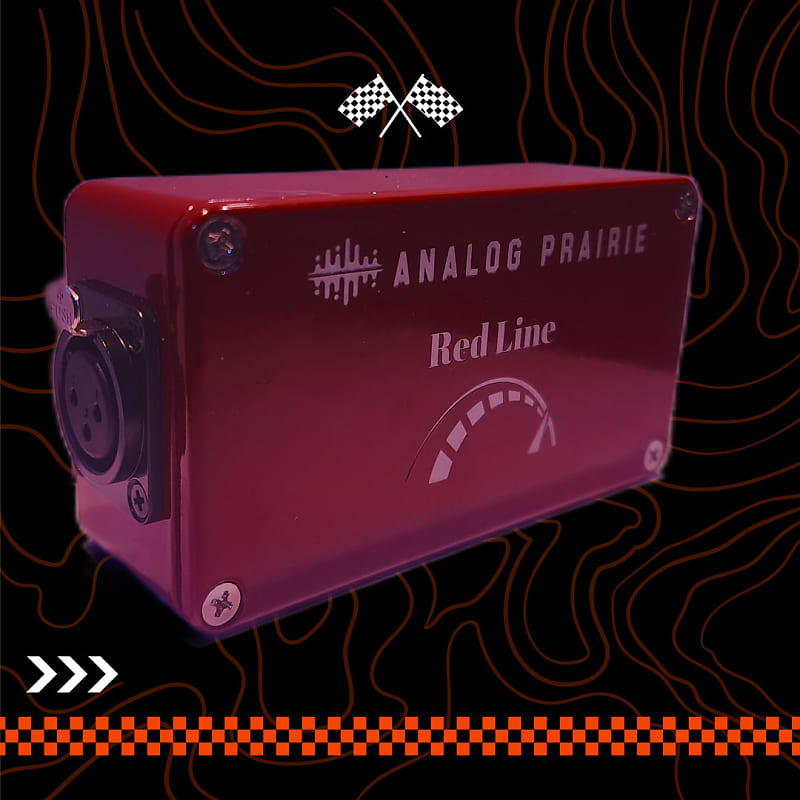 Analog Prairie Redline Dynamic Mic Color Box 2025 - Red | Reverb