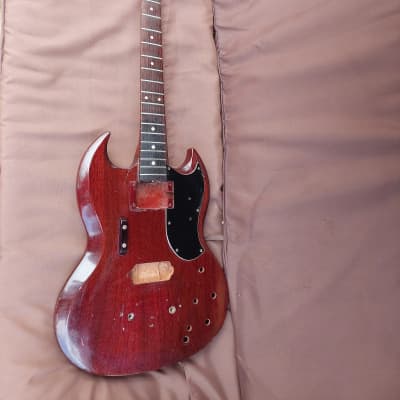 Gibson EB3 Conversion Vintage 1968 Cherry Short Scale | Reverb