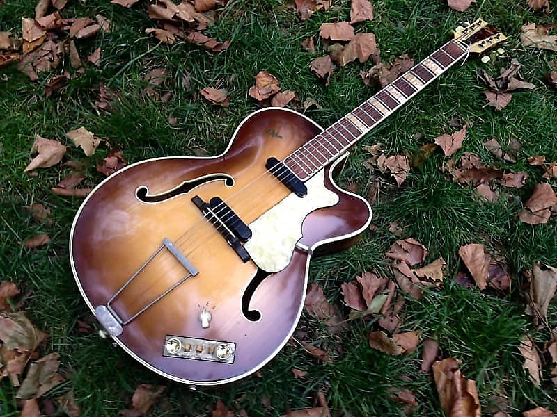 Hofner 457 2 Pickup 1959 Sunburst | Reverb