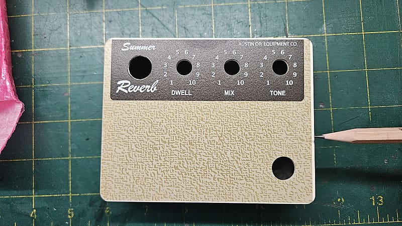 Cosmetic Blemish Summer Reverb DIY Pedal Kit - Kick to CRASH! | Reverb