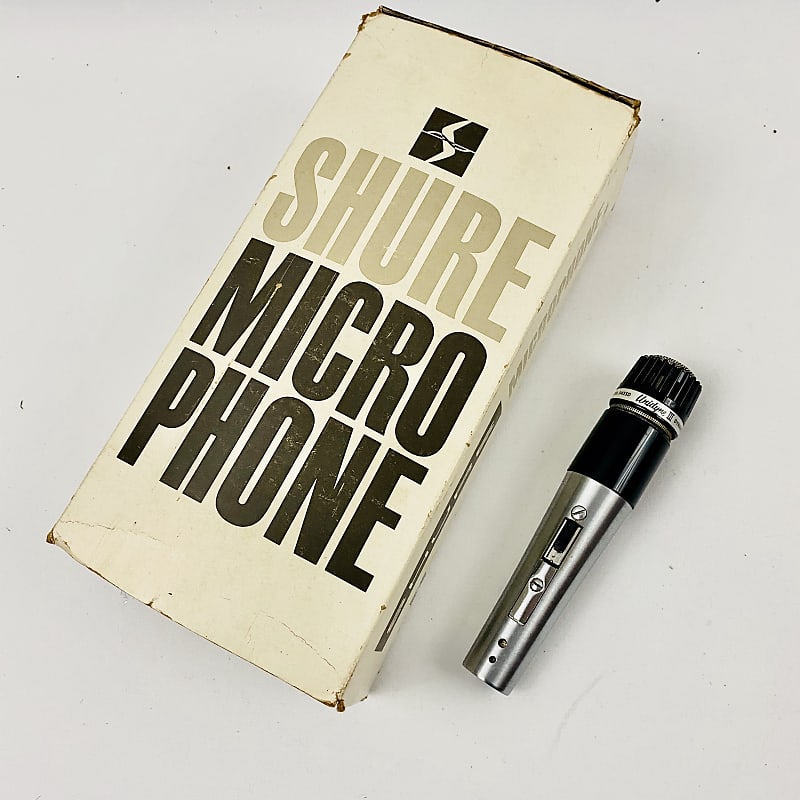 Shure 545SD Unidyne III 1970s Silver / Black | Reverb Australia