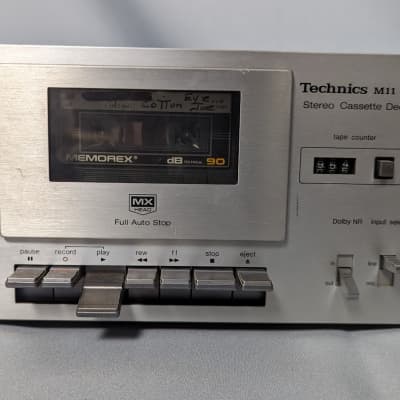 Technics RS-M11 MK2 Stereo Cassette Deck - 1980’s Silver | Reverb