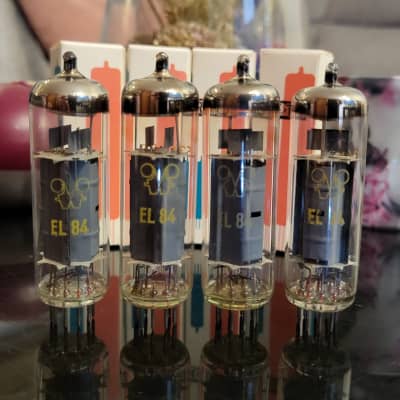 4 Mullard EL84 6BQ5 Vintage tubes, Great Britain, | Reverb Deutschland