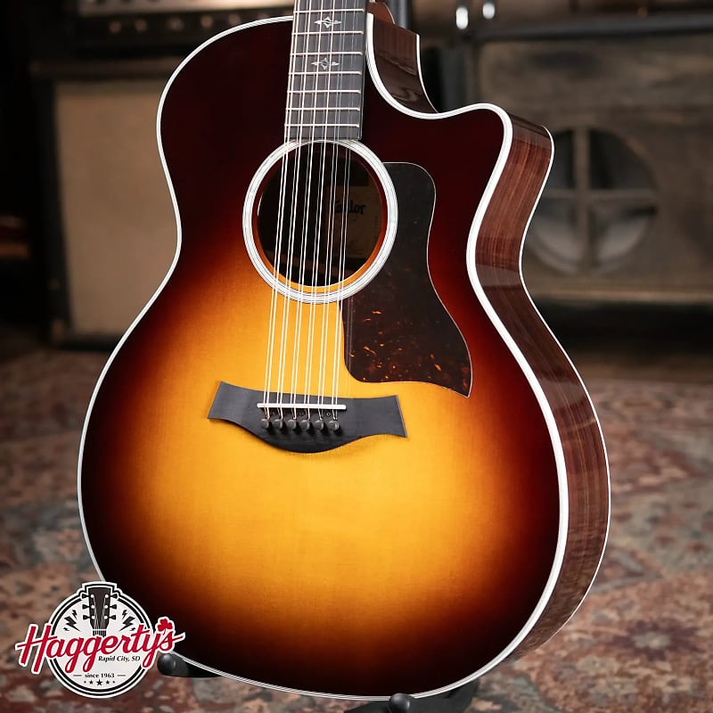 Taylor 454ce-R 12-String Grand Auditorium Acoustic/Electric - | Reverb