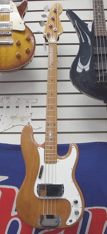 Kay KB-24 P-style Bass Precision with case natural | Reverb