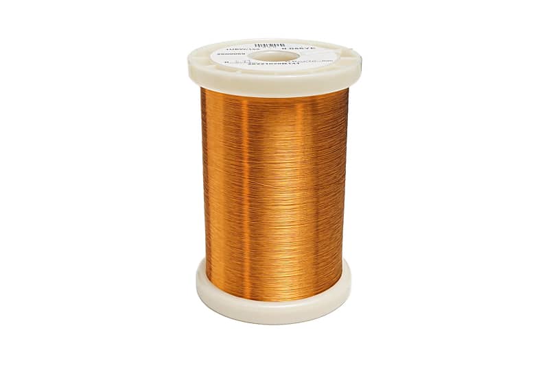 Solo 43 AWG Heavy Formvar Copper Magnet Wire - 1 lbs Roll | Reverb
