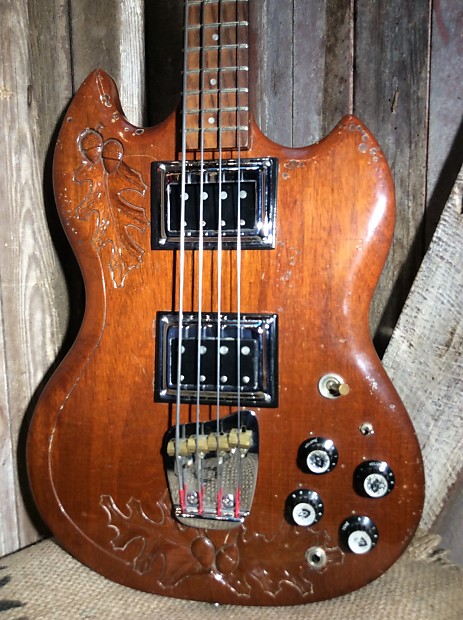 Vintage 1974 Guild JS-2 Bass W/OHSC | Reverb