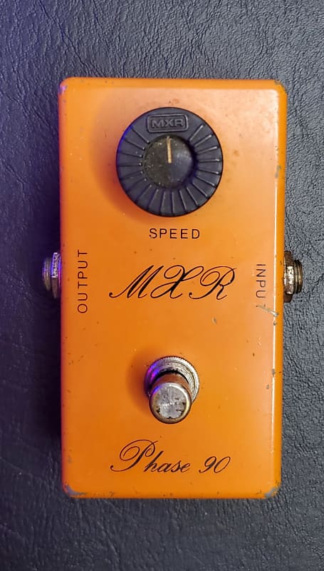MXR PHASE 90 SCRIPT LOGO, 1977 Phase 1977 Orange | Reverb