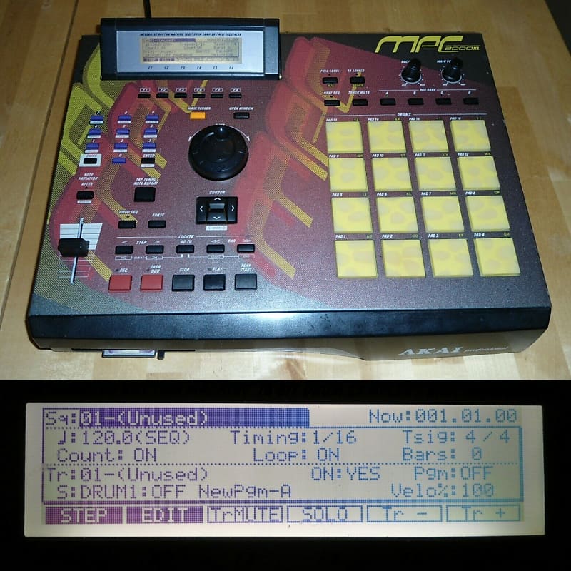 Fully Serviced Akai MPC 2000XL SE1 w/CF Drive 1GB Card 32MB | Reverb